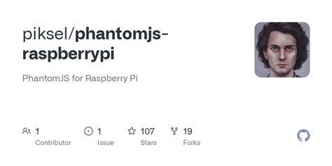 github piksel phantomjs raspberrypi phantomjs for raspberry pi