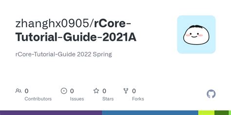 Github Zhanghx Rcore Tutorial Guide A Rcore Tutorial Guide Spring