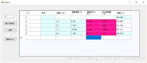 测量水准程序 掌测水准记录程序 csdn博客