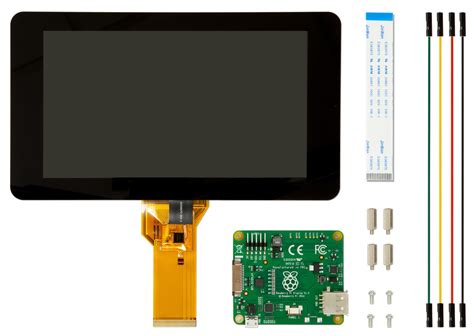 official 7″ touchscreen display available for the raspberry pi raspberry pi hq