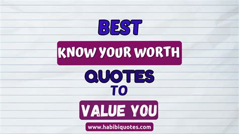 Know Your Worth Quotes To Value Yourself Bgzd