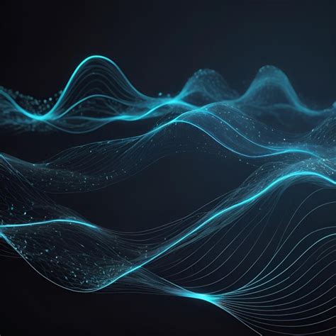 Premium Photo Cyber Data Flow Blockchain Ai Networks Digital Wavescyber Data Flow Blockchain