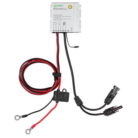 A Waterproof MPPT Solar Controller With Clips Connectors All