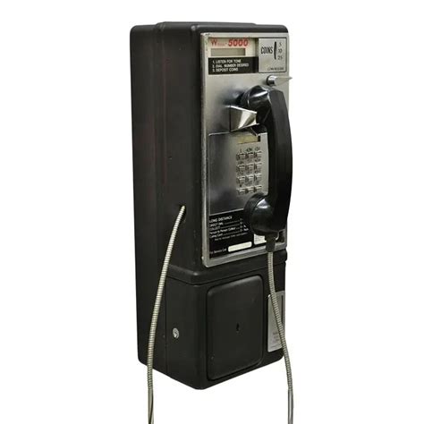 Phones Antique Pay Phone Vintage Public Payphone Bell Western