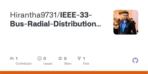 Github Hirantha9731ieee 33 Bus Radial Distribution System