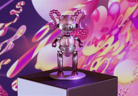 Candy Robot Nomad Sculpt 3d Behance
