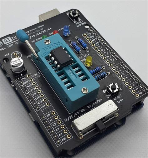 is there a schematic for attiny programmer shield r arduino