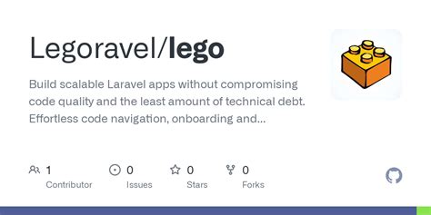 Github Legoravellego Build Scalable Laravel Apps Without