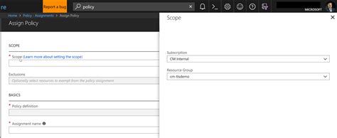 enforcing tls version on azure webapps with resource manager policies
