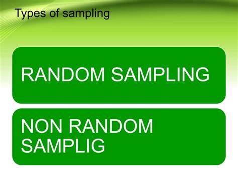 Types Of Random Sampling PPTX