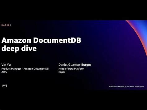 Daniel Guzmán Burgos On Linkedin Aws Reinvent 2021 Amazon
