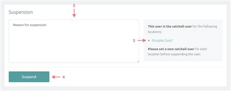 Suspending A User CareHQ A CRM Application For UK Care Providers