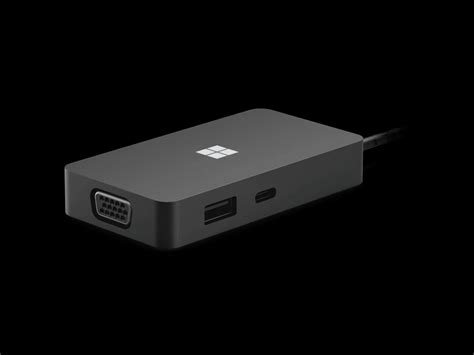 Microsoft Surface Usb C Travel Hub Black 1e4 00002 Packard Sa Pty Ltd Hp Dell Lenovo