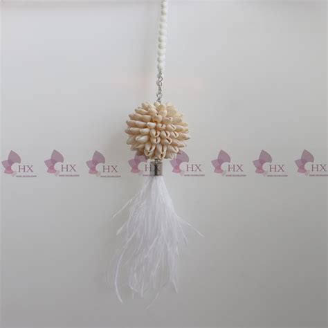 Badu Bg Безплатна доставка 1 бр лот Персонализирана ръчно изработена топка от черупка Каури с