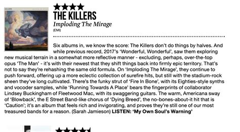 Imploding The Mirage Diy Review Album On Imgur