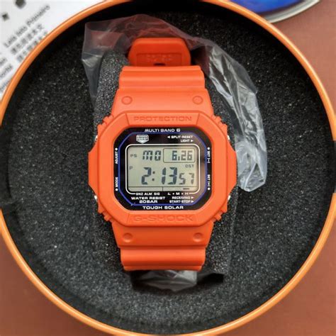 [ 290 usd] fs g shock x nasa colab gwm5610nasa4 orange tough solar