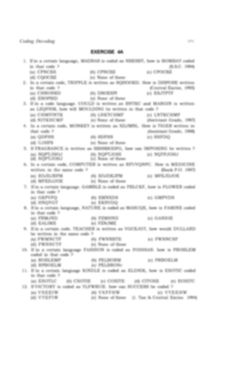 Solution Coding Decoding Maths Questions Studypool