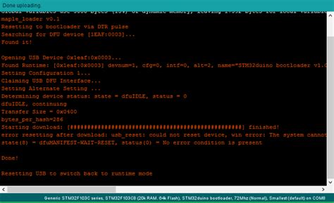 Programming Stm32f103c8 Board Using Usb Port Artofit