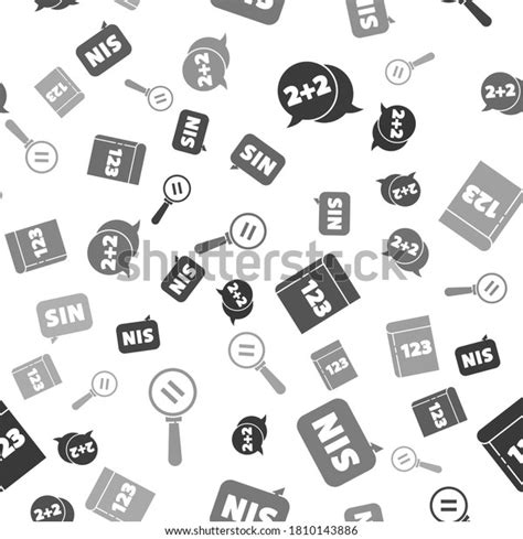 Set Equation Solution Mathematics Function Sine Stock Vector Royalty