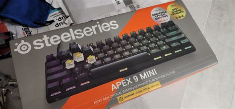 Steelseries Apex 9 Mini Keyboard Review