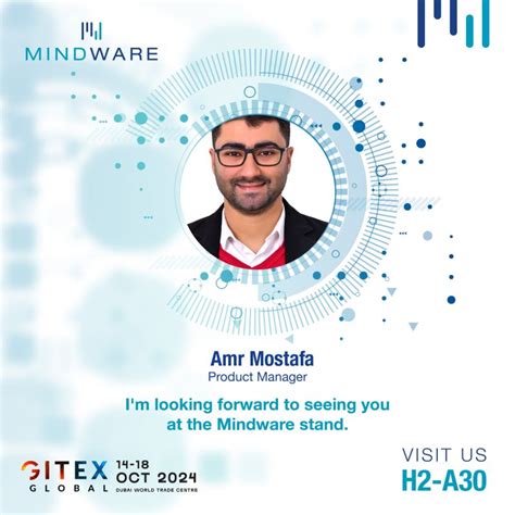 Amr Mostafa On Linkedin Mindware Gitexglobal Gitexglobal2024