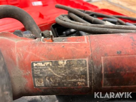 Slipmaskin För Betong Hilti Dcg 125 S Södertälje Klaravik