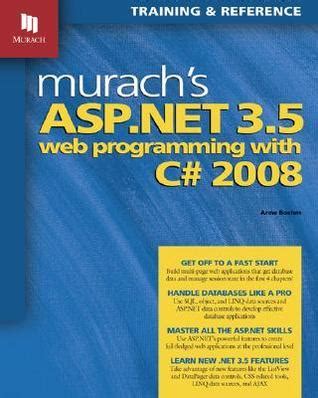 Murach S Asp Net Web Programming With C By Anne Boehm Goodreads