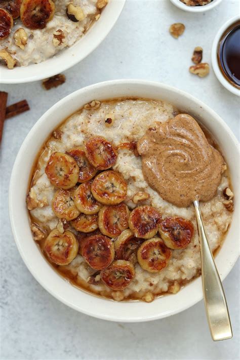 Caramelized Banana Oatmeal Recipe Healthy Breakfast Recipes