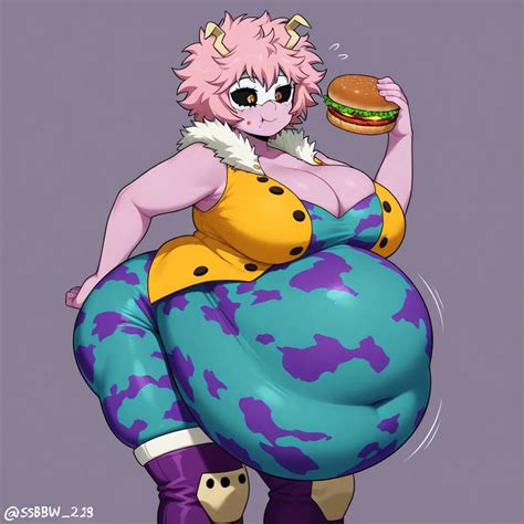 Mina Ashido Ia Weight Gain 15 By Fgfgvcgdggdyf On Deviantart