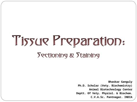 Ppt Tissue Preparation For Tem Sectioning And Staining Dokumen Tips