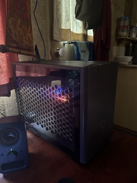 Just Got My Custom Side Panel R Sffpc