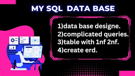 Design Database Create Erd Sql Queries Assignments By Msaad1237 Fiverr