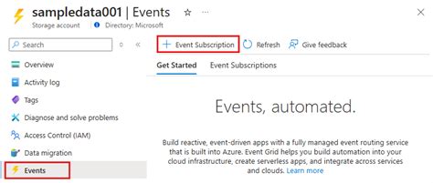 在您的記憶體帳戶中建立事件方格訂用帳戶 Azure 數據總管 Azure Data Explorer Microsoft Learn