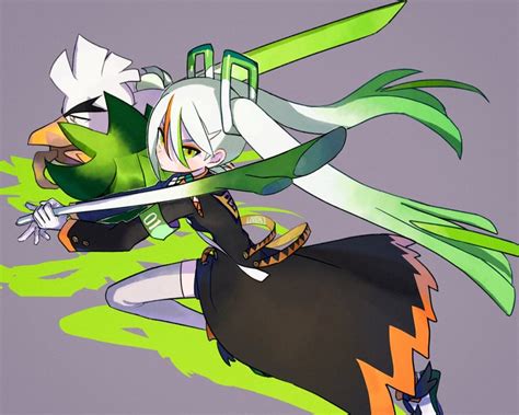 Hatsune Miku Sirfetchd And Fighting Miku Pokemon And 2 More Drawn