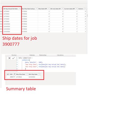 Powerbi Max Date Function In Summary Table Power Bi Stack Overflow