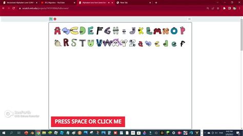 Alphabet Lore Font Youtube