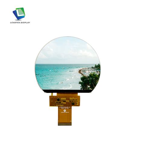 Resolution Inch Circular Nits Ips Screen Tft Lcd Module Display Panel Lcd Displays