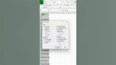 How To Delete Blank Cell In Excel Excel Excelformula Exceltips Datasheet Exceltutorial