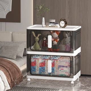 Tủ gấp nhựa đựng đồ có sẵn rộng hoặc CM chất liệu pp cao cấp không mùi có bánh xe vạn