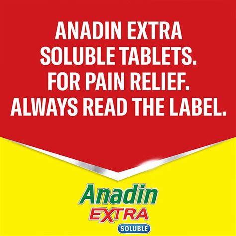 Anadin Extra Soluble Tablets | Anadin UK