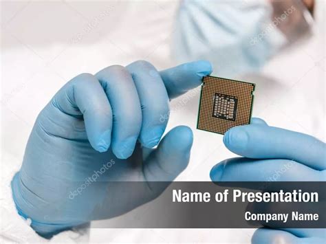 Microprocessor Powerpoint Template Microprocessor Powerpoint Background