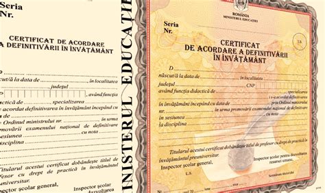 Toate Diplomele De Absolvire Certificatele Profesionale De Atestare A