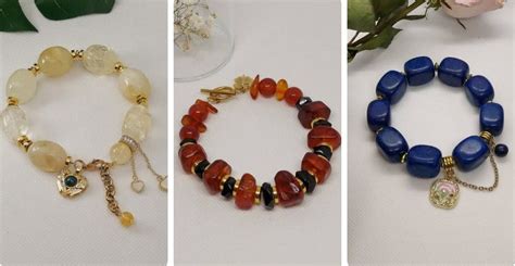 ქართული აქსესუარები Georgian Accessories 🦋🤍🤎სამაჯური აქატის ქვებით🦋