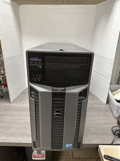 Dell Poweredge T710 2 66ghz Single Xeon Processor 16gb Ram No Drives Boots Up Ebay