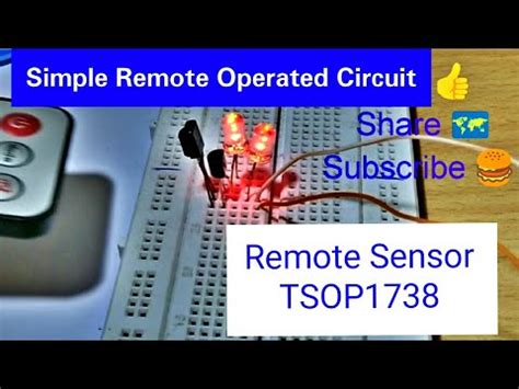 Electronics By Manmohan Pal Remote Sensor Using TSOP1738