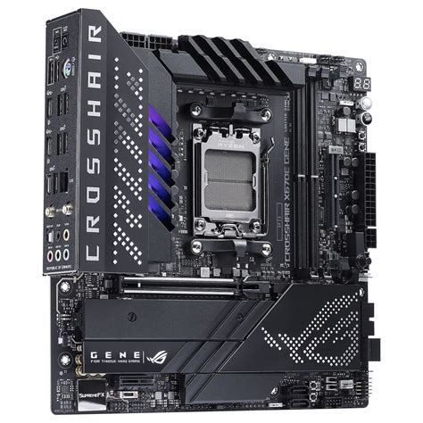 ASUS ROG CROSSHAIR X670E GENE - Motherboard - LDLC | Holy Moley