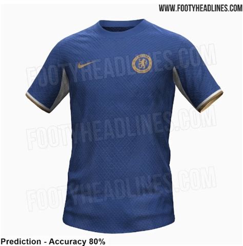 풋티 23 24시즌 첼시 홈킷 유니폼 유출 정확도 80 해외축구 에펨코리아