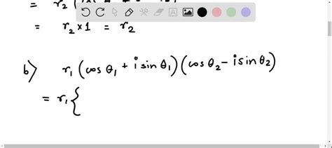SOLVED Prove A The Modulus Of The Product Of Two Complex Numbers Is The Product Of Their