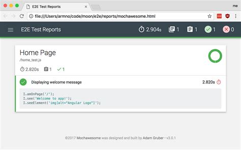 Generate Beautiful Angular End To End Test Reports With Mochawesome By Armno P 🇹🇭 Medium