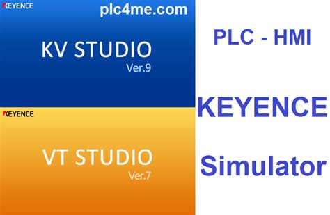 PLC Keyence PLC HMI Simulator Toturial Using KV Studio VT Studio Plc4me Com